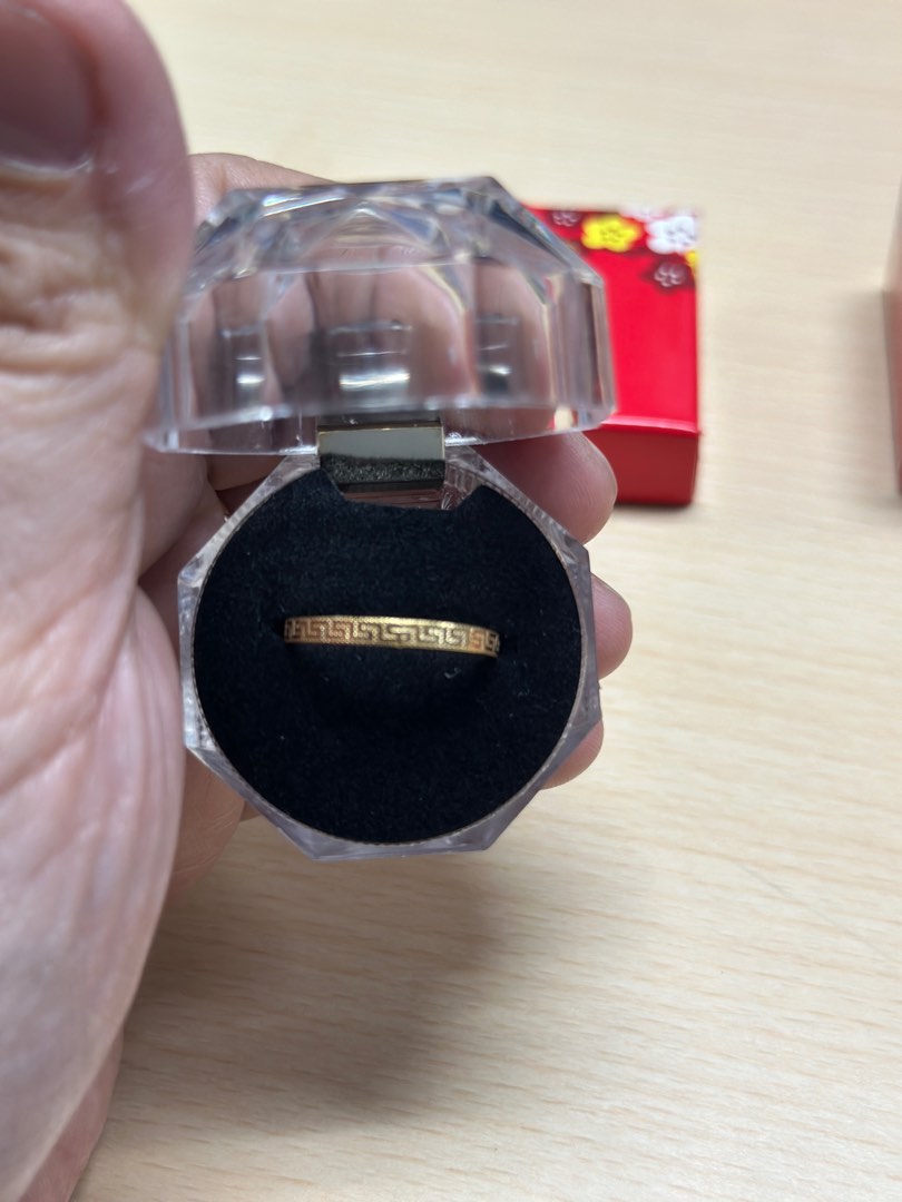 18K Real Saudi Gold, Women's Fashion, Jewelry & Organizers, Rings on ...