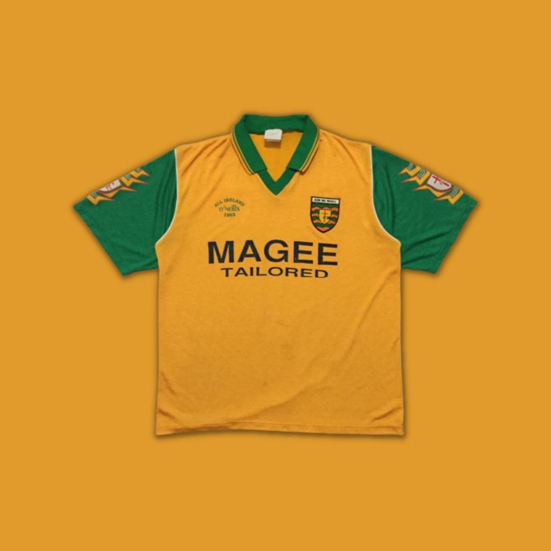 1992 DONEGAL ALL-IRELAND HOME VINTAGE JERSEY, Men's Fashion, Activewear ...