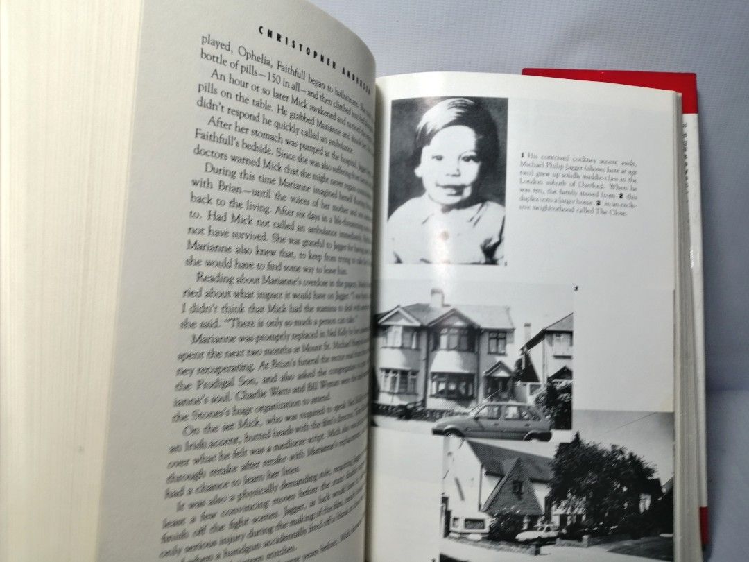 1993 ( MICK ) JAGGER UNAUTHORIZED Hardbound Biography Book by ...