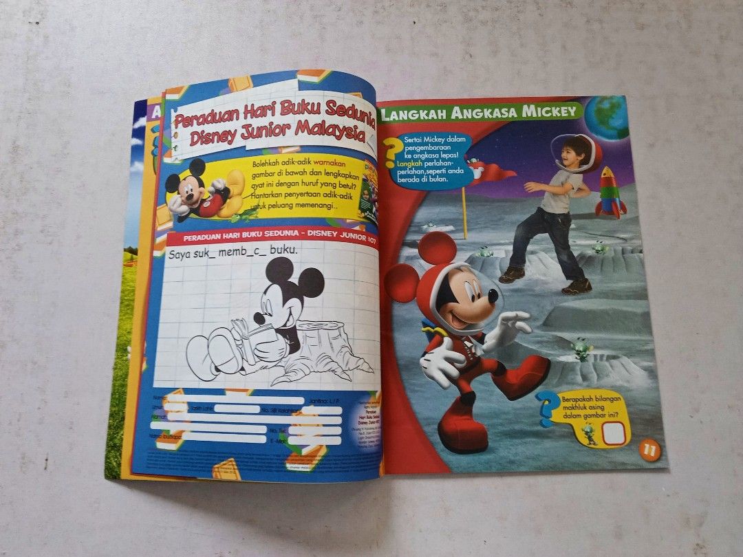2012 Disney Junior Magazine. Majalah Disney Junior., Hobbies & Toys ...