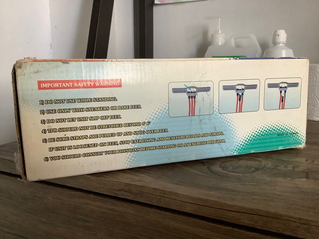3-rubber Pull Exerciser on Carousell