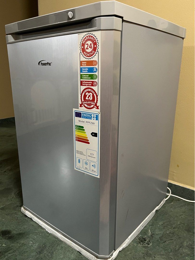 90L Powerpac Freezer, TV & Home Appliances, Other Home Appliances on ...