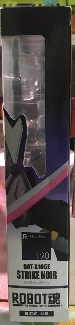 全新 ROBOT魂 190 gat-x105e strike noir $350, 興趣及遊戲, 玩具 & 遊戲類 - Carousell
