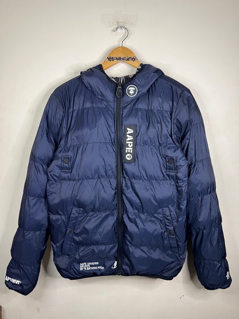 Aape Reversible Light Puffer Jacket, Men's Fashion, Coats, Jackets and ...