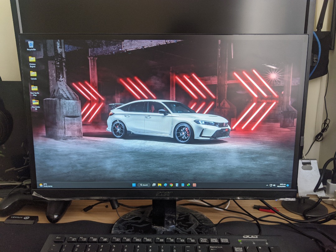 Acer 21.5 Inch Full HD IPS AMD FreeSync up to 75hz Monitor, Computers ...