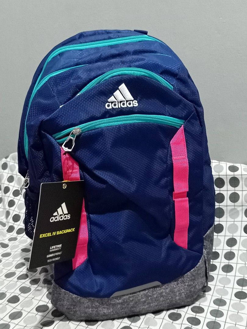 Adidas Excel IV Backpack, Men's Fashion, Bags, Backpacks on Carousell