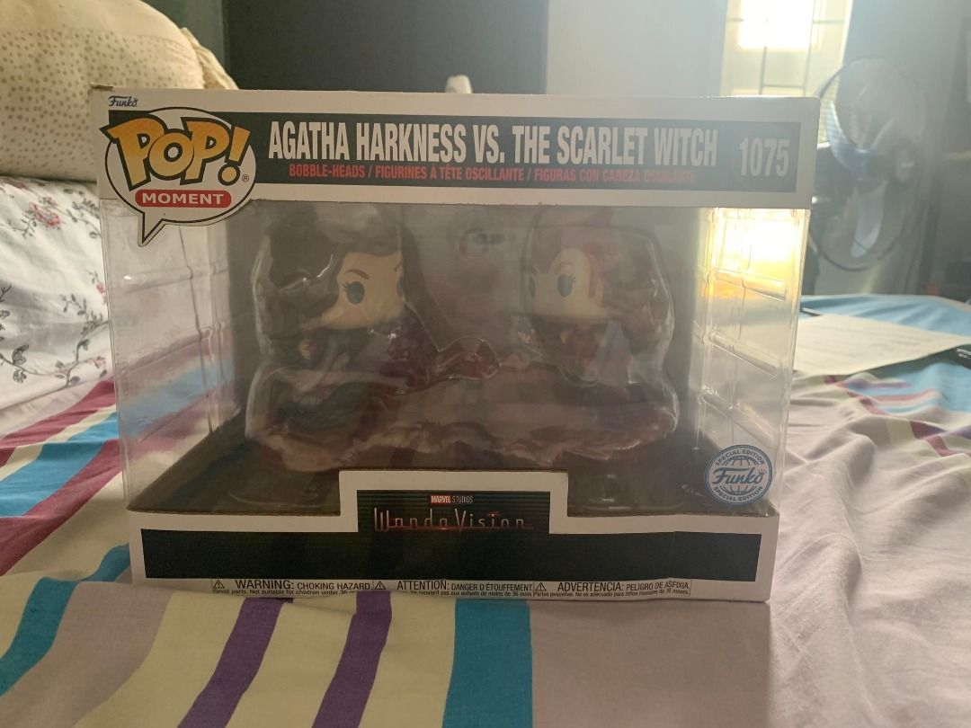 Agatha Harkness Vs Scarlet Witch Funko Pop Moment Hobbies And Toys Toys And Games On Carousell