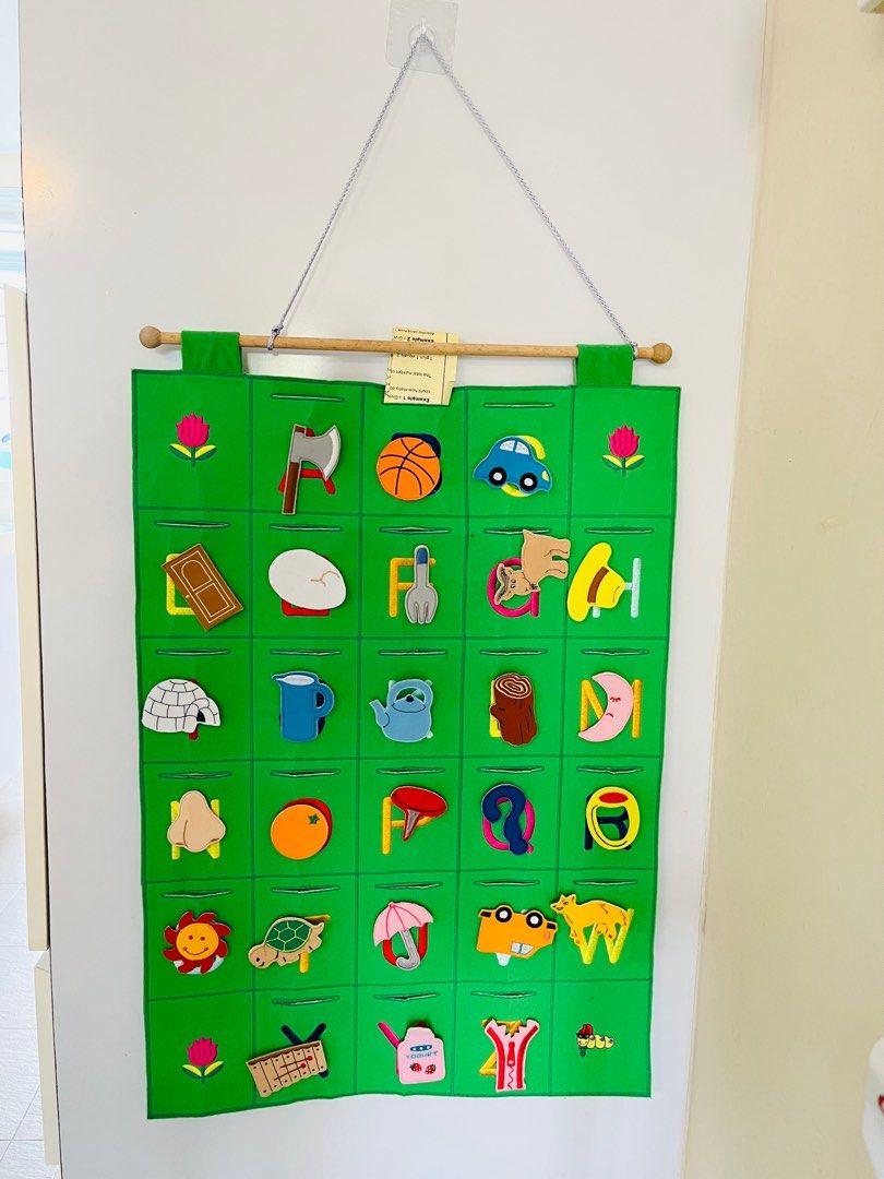 Alphabet and Math Wall Charts, Babies & Kids, Infant Playtime on Carousell
