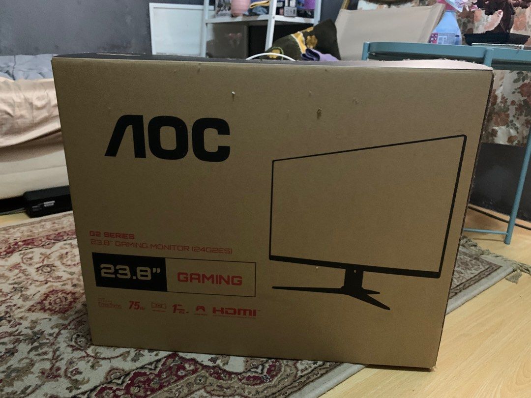 Aoc 23.8inch monitor, Computers & Tech, Parts & Accessories, Monitor ...