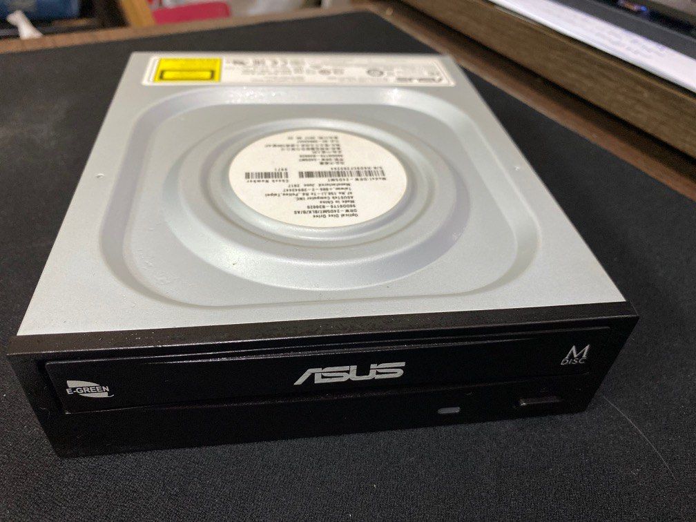 ASUS DRW-24D5MT 內置光碟機 internal CD-ROM drive, 電腦＆科技, 電腦周邊及配件, 電腦周邊產品 ...