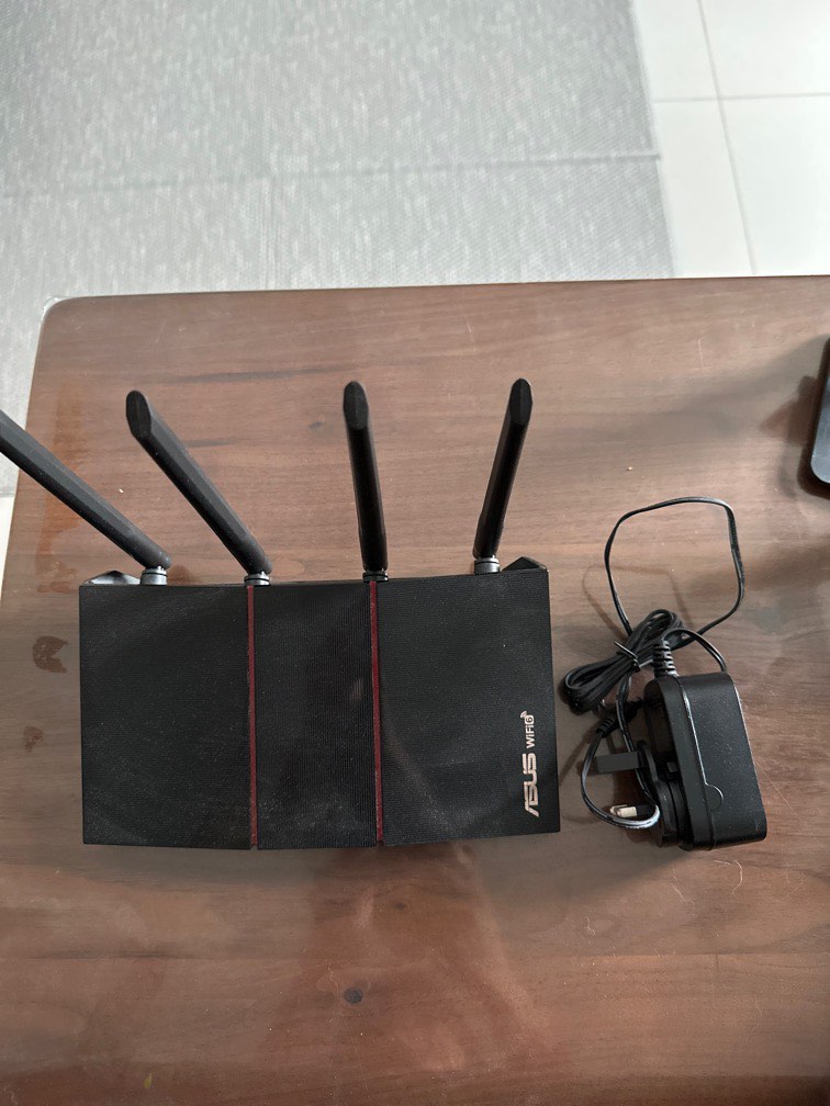 Asus router RT AX 55, Computers & Tech, Parts & Accessories, Networking ...