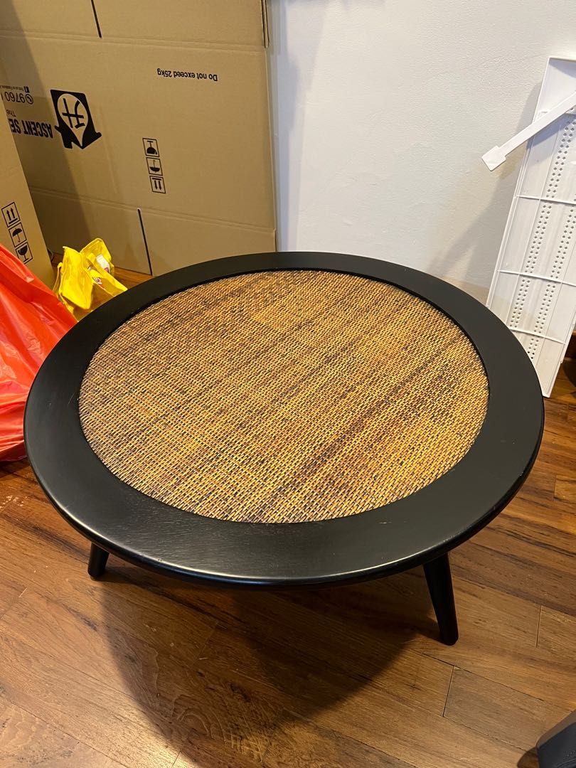 Authentic Balinese coffee table (price lowered), Furniture & Home ...