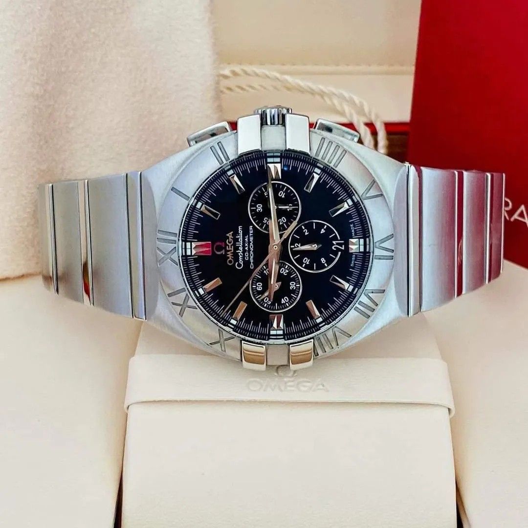 Authentic Omega Constellation Double Eagle Co-Axial Chronometer ...