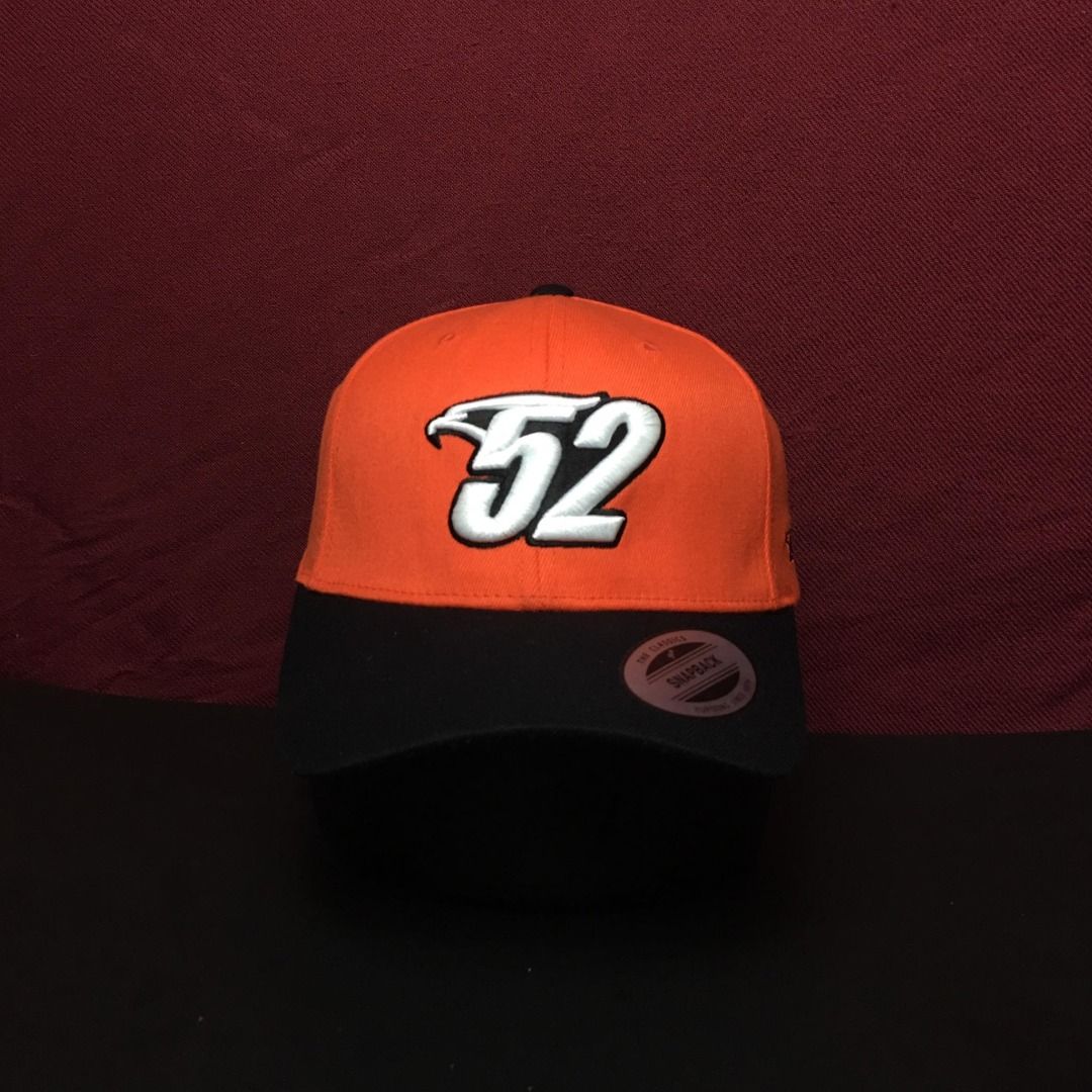 Authentic Snapback Yupoong Orange Cap Eagles, Men's Fashion, Watches ...