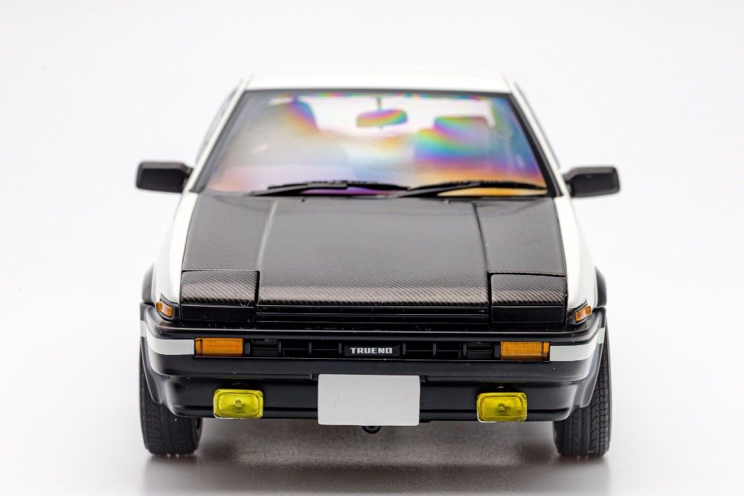 合金AUTOart 1/18 Toyota Sprinter Trueno (AE86) Initial D "Project D Ver ...
