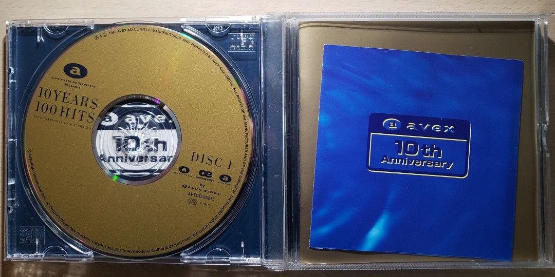 avex 10th Anniversary Presents 10 YEARS 100 HITS 2CD 過萬張碟 電影 演唱會 聽歌 CD VCD DVD BLU-RAY LD 任你揀 ...