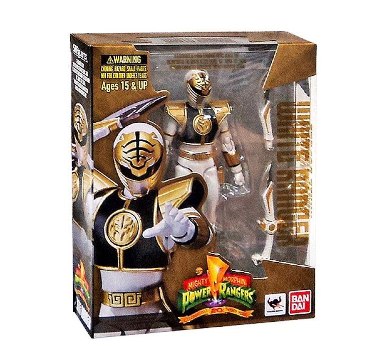 Bandai S.H.Figuarts Power Rangers Mighty Morphin White Ranger Action ...