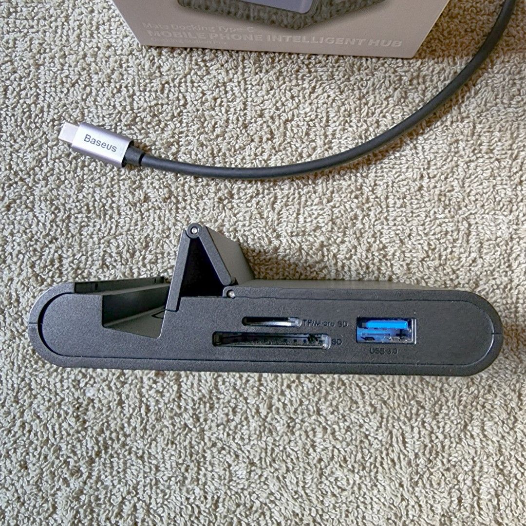 Baseus Docking Station Dex USB C HUB, Computers & Tech, Parts ...