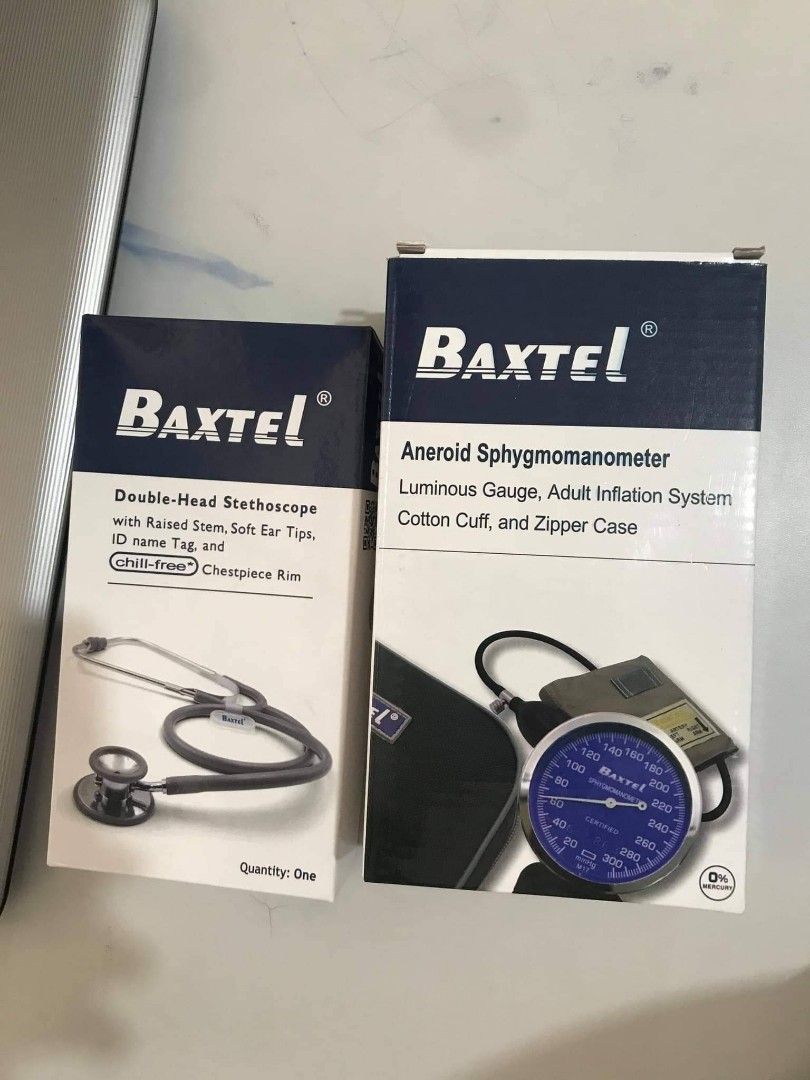 Baxtel BP set, Health & Nutrition, Health Monitors & Weighing Scales on ...