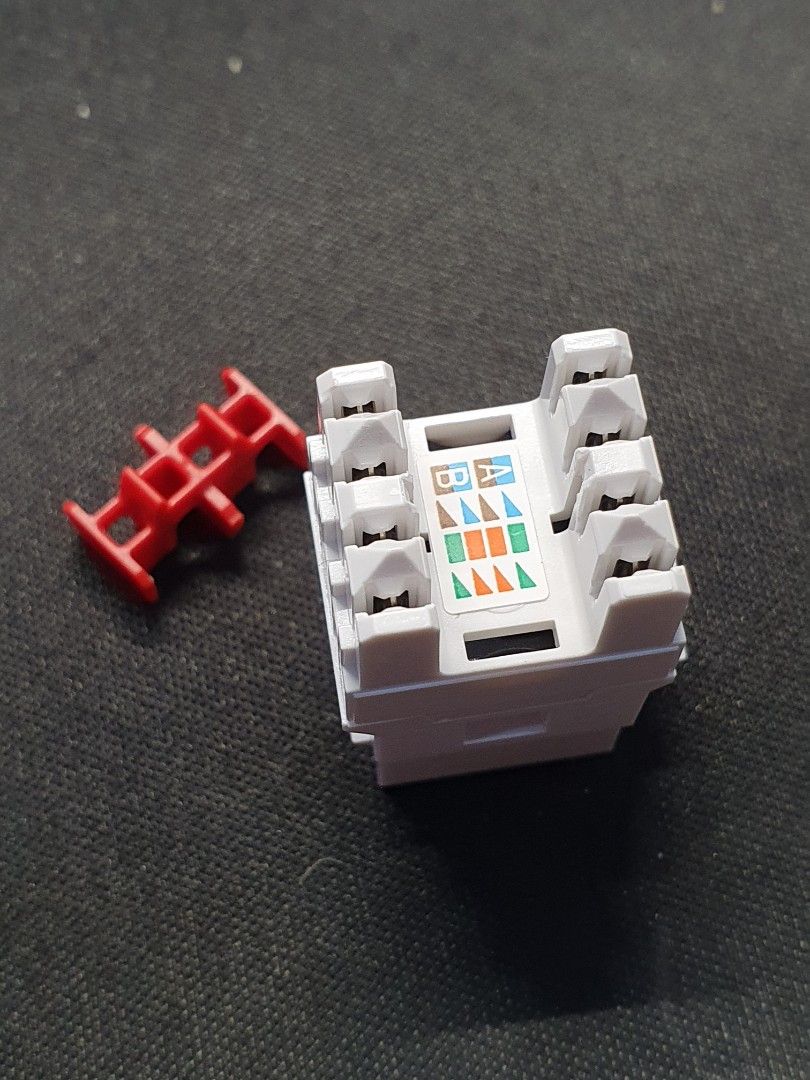 belden rj45 cat6 keystone jack lan socket modular plug, Computers ...
