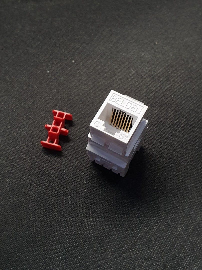 belden rj45 cat6 keystone jack lan socket modular plug, Computers ...