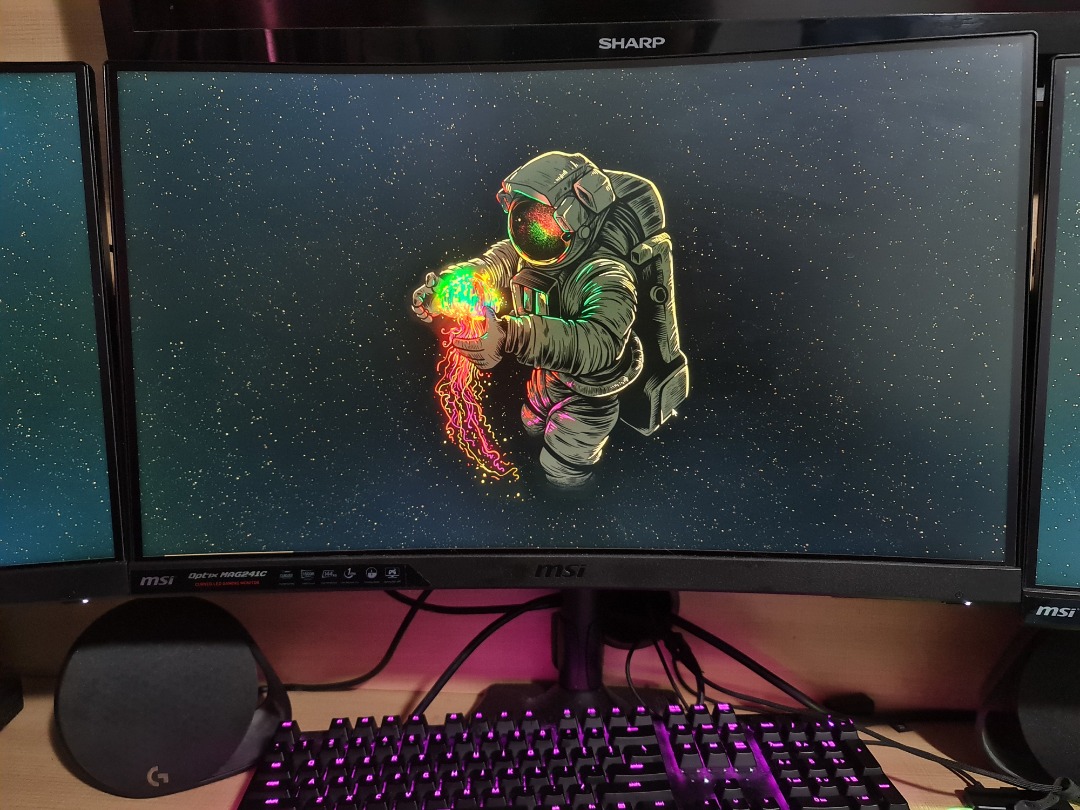 [BEST VALUE] MSI OPTIX 241C 24 inch 144hz 1ms 1080P Curved Monitor ...