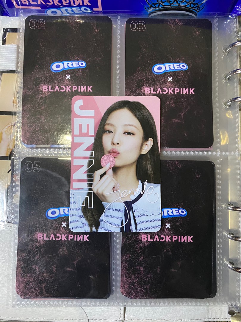 Blackpink x Oreo Jennie 02 Photocard on Carousell