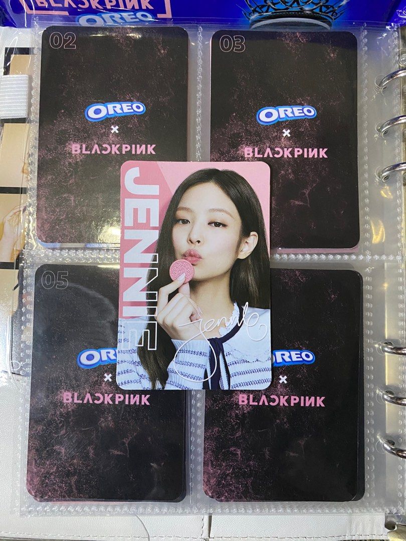 Blackpink x Oreo Jennie 02 Photocard on Carousell