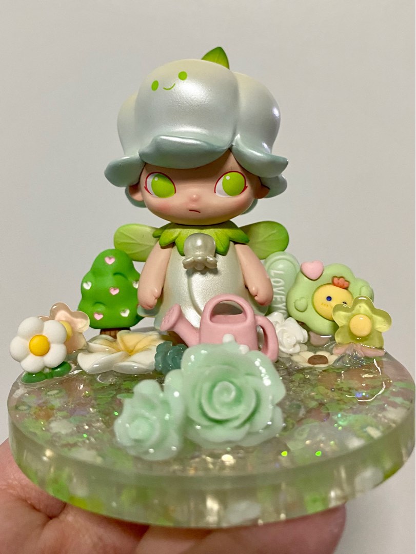 BN DIY Popmart Dimoo Flower Fairy Resin Phone Holder, Hobbies & Toys ...
