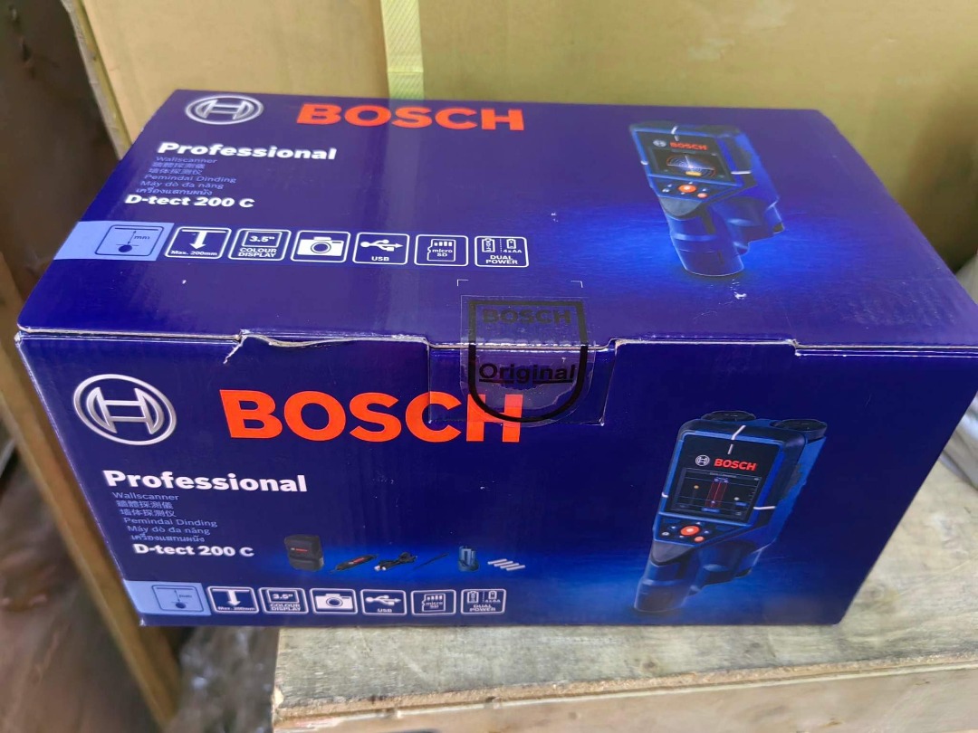 Bosch Wall Scanner D-tect 200 C, Commercial & Industrial, Industrial ...