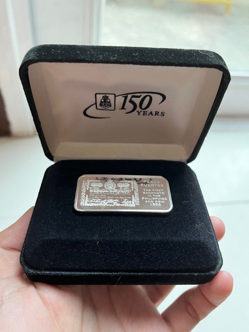 BPI 150th Anniversary Silver Ingot, Hobbies & Toys, Memorabilia ...