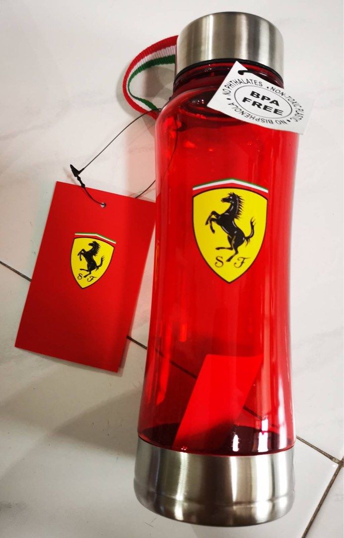 Brand New Ferrari Water Bottle, Furniture & Home Living, Kitchenware ...