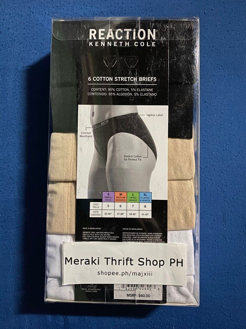Kenneth Cole Mens 6-pack Reaction Hi-cut Briefs Outlet | www ...