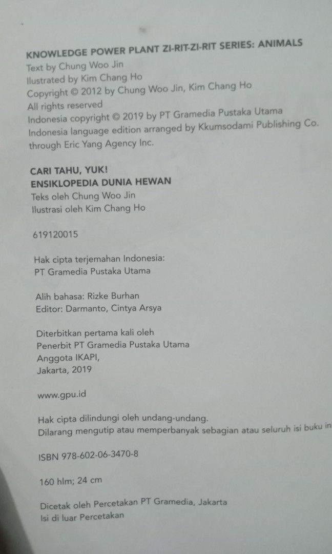 BukU CaRi TaHu Yuk!... Dunia Hewan on Carousell BukU CaRi TaHu Yuk!... Dunia Hewan on Carousell