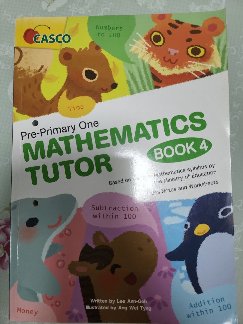 Casco Pre-primary Mathematics Book 4, Hobbies & Toys, Books & Magazines ...