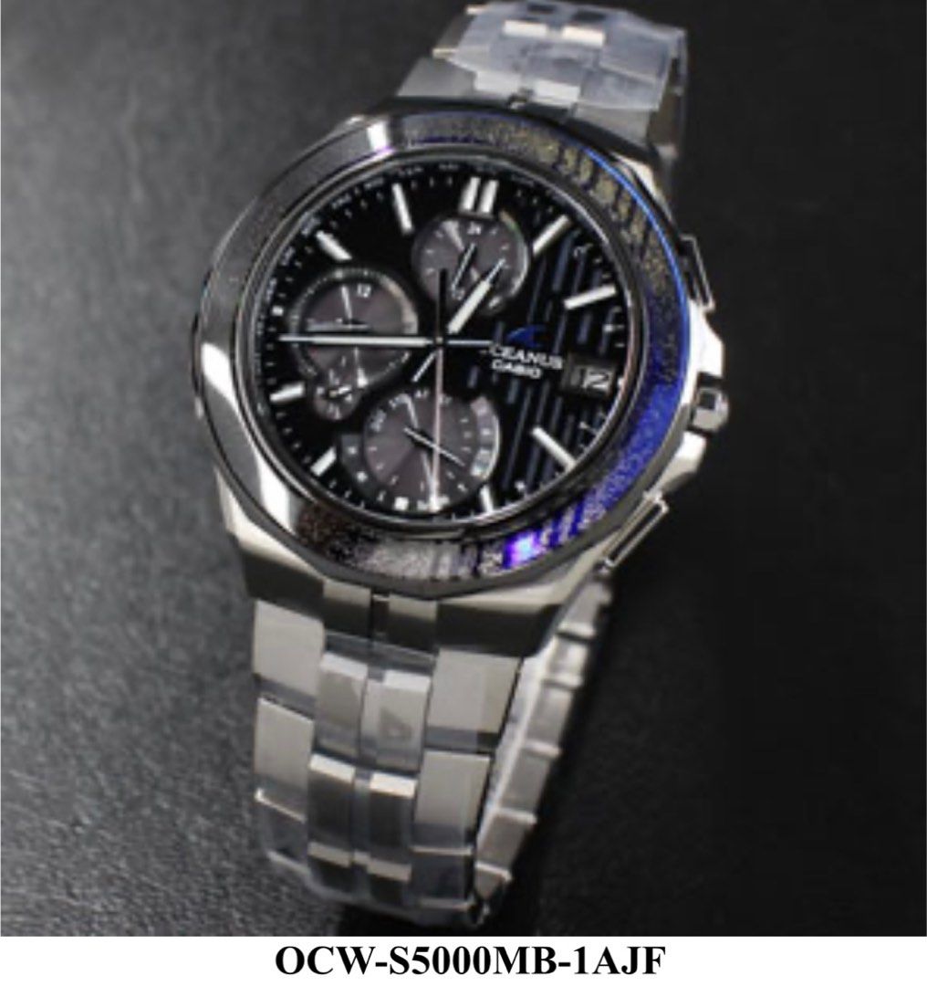 Casio OCEANUS MANTA S5000MB 1AJF, Luxury, Watches on Carousell