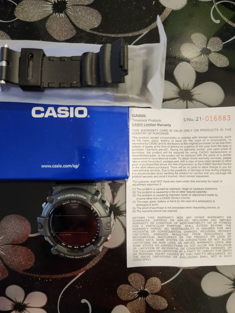 Casio Watch AE-1500WH-88 (Original bought Dec 2022, Original Strap Broken, Warranty Still Valid ...