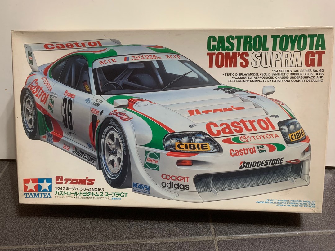 CASTROL TOYOTA TOM’S SUPRA GT, 興趣及遊戲, 玩具 & 遊戲類 - Carousell