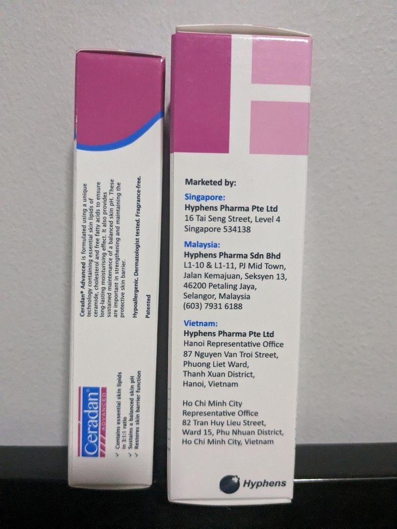 Ceredan barrier cream and soothing gel, Beauty & Personal Care, Bath ...