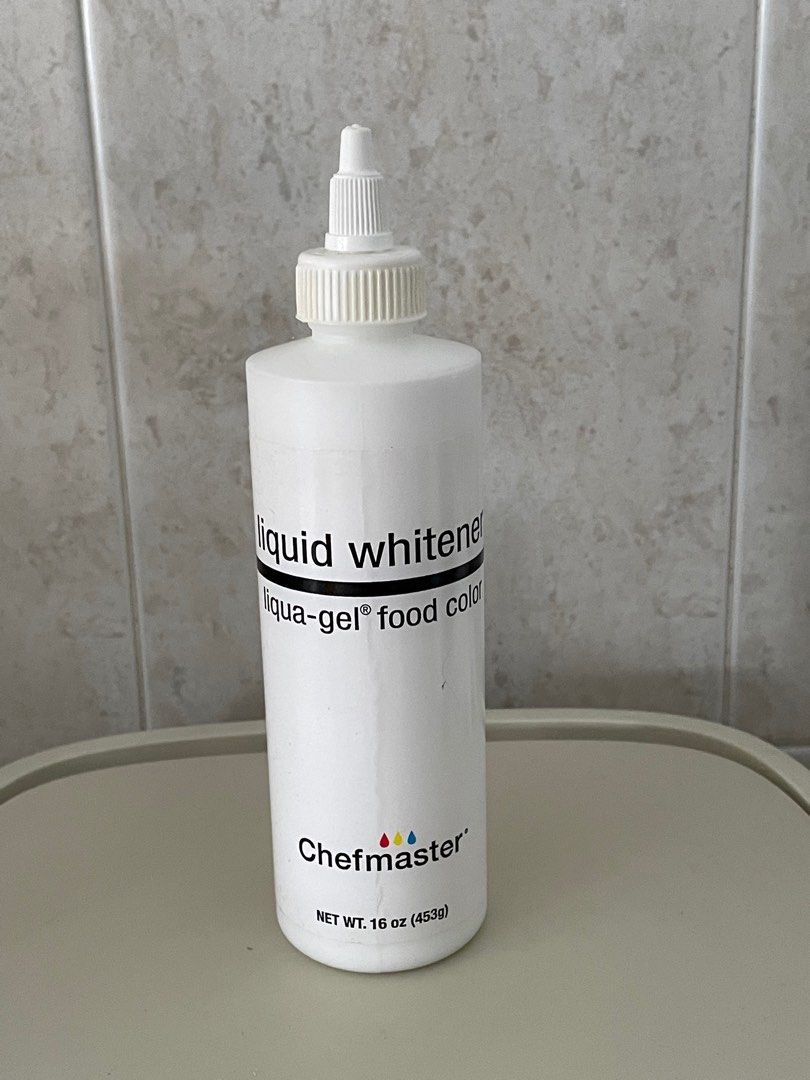 Chefmaster White Food Color (453g), Food & Drinks, Other Food & Drinks ...