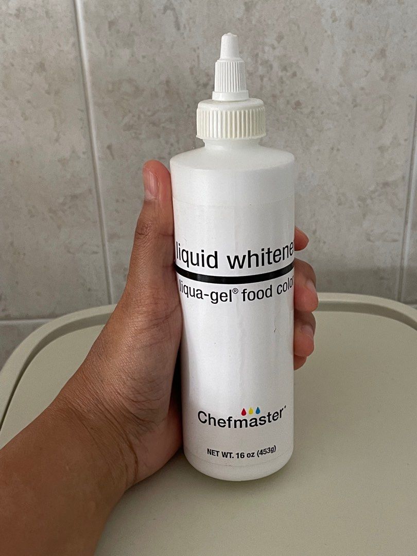 Chefmaster White Food Color (453g), Food & Drinks, Other Food & Drinks ...