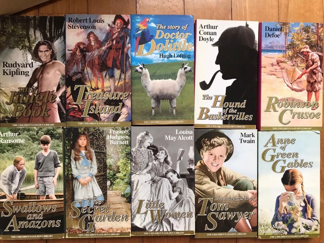 34 Children's Books - Golden Library Book Collection, Hobbies & Toys ...