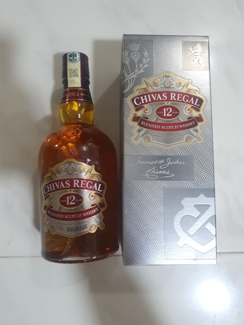Chivas Regal 700ml, Food & Drinks, Alcoholic Beverages on Carousell