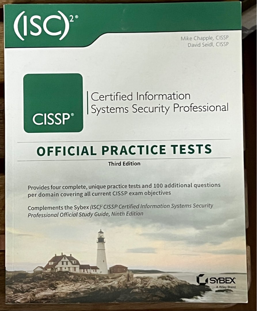 CISSP official practice test 3rd edition, Hobbies & Toys, Books ... CISSP official practice test 3rd edition, Hobbies & Toys, Books ...