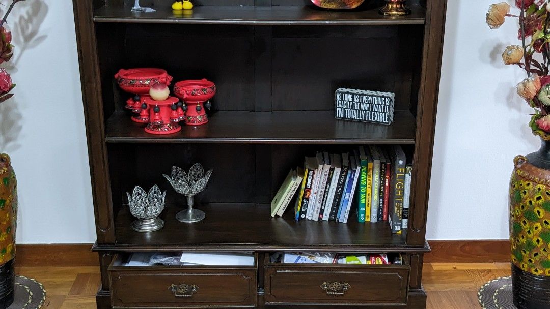 Classy bookshelf, Furniture & Home Living, Furniture, Shelves, Cabinets ...