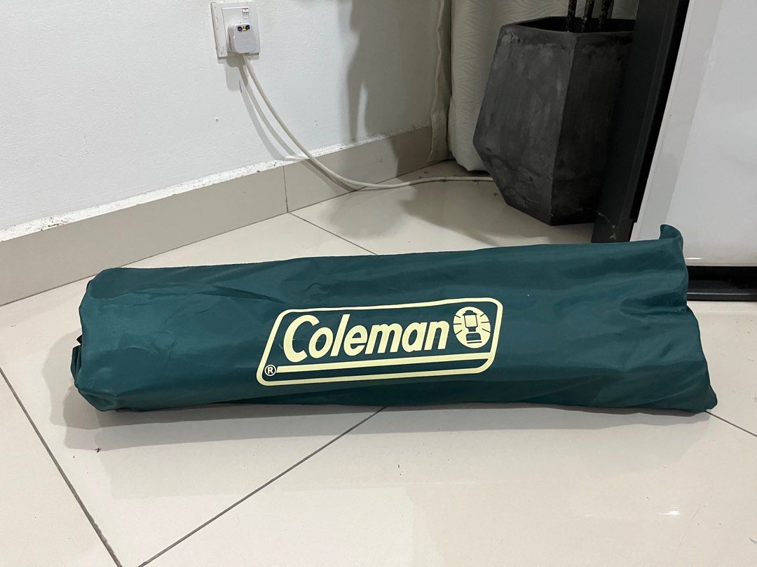 Coleman egg roll table, Sports Equipment, Hiking & Camping on Carousell