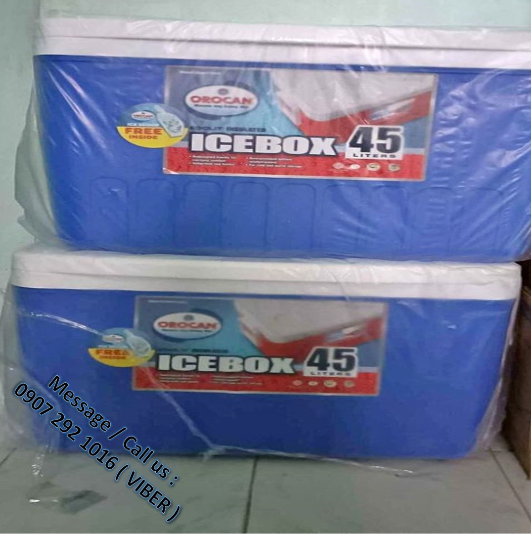 Cooler box ice box Orocan 99, Furniture & Home Living, Home Improvement ...