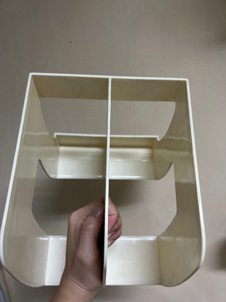 Cream or Yellow White Daiso Japan Book Stand Book Ends Notebook ...