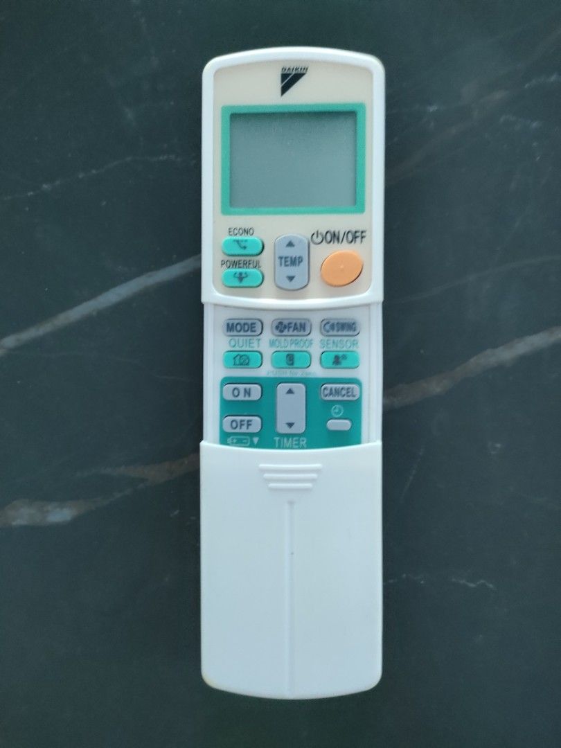 Daikin Aircon Remote Control, TV & Home Appliances, Air Conditioners ...