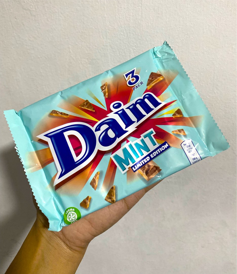 Daim Mint - UK Limited Edition, Food & Drinks, Other Food & Drinks on Carousell
